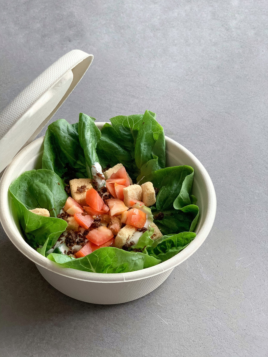 Sugarcane Bowl with Lid – Greenware by JEGRO Corp.